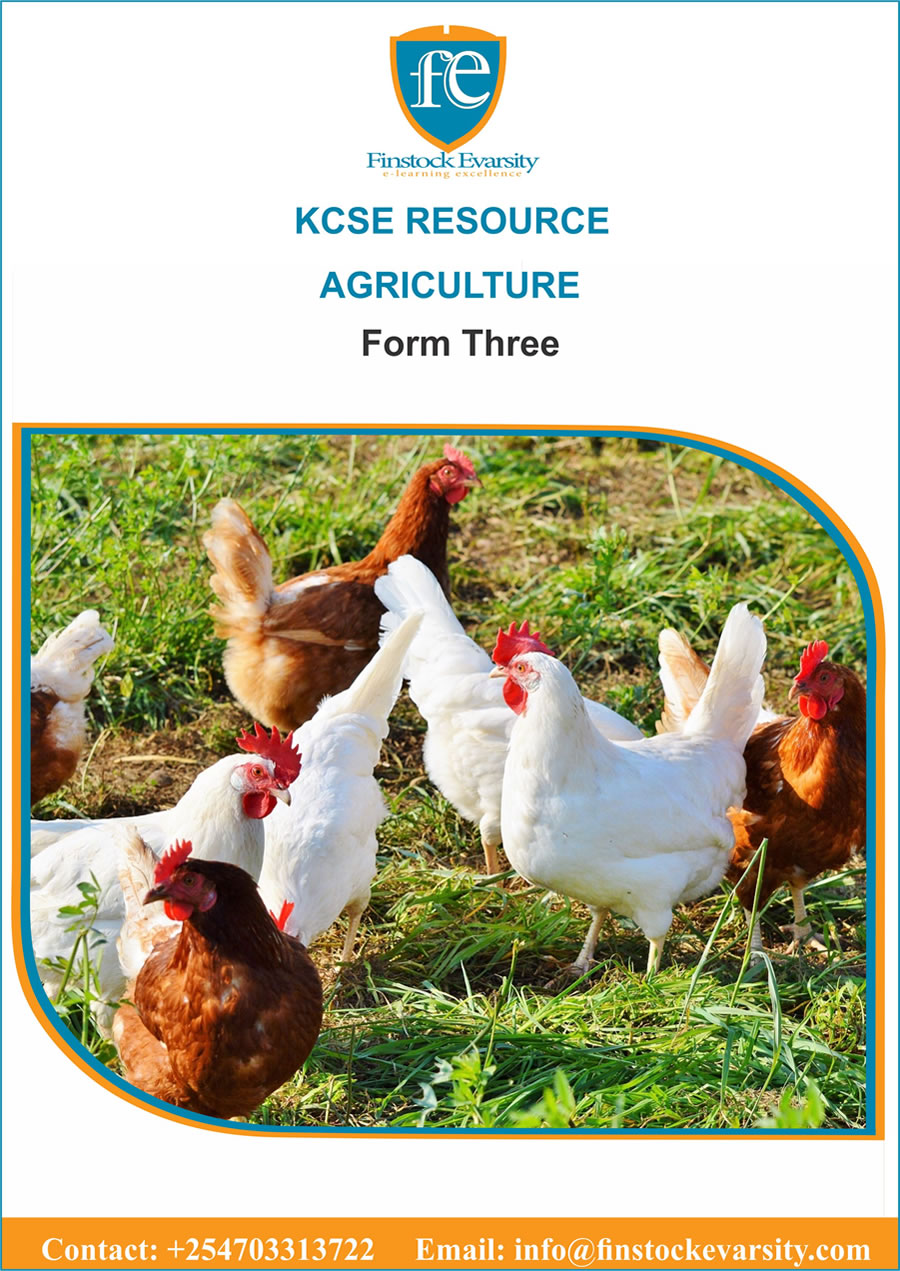 Agriculture Form Three Textbook - Hard Copy - Finstock Evarsity Resources