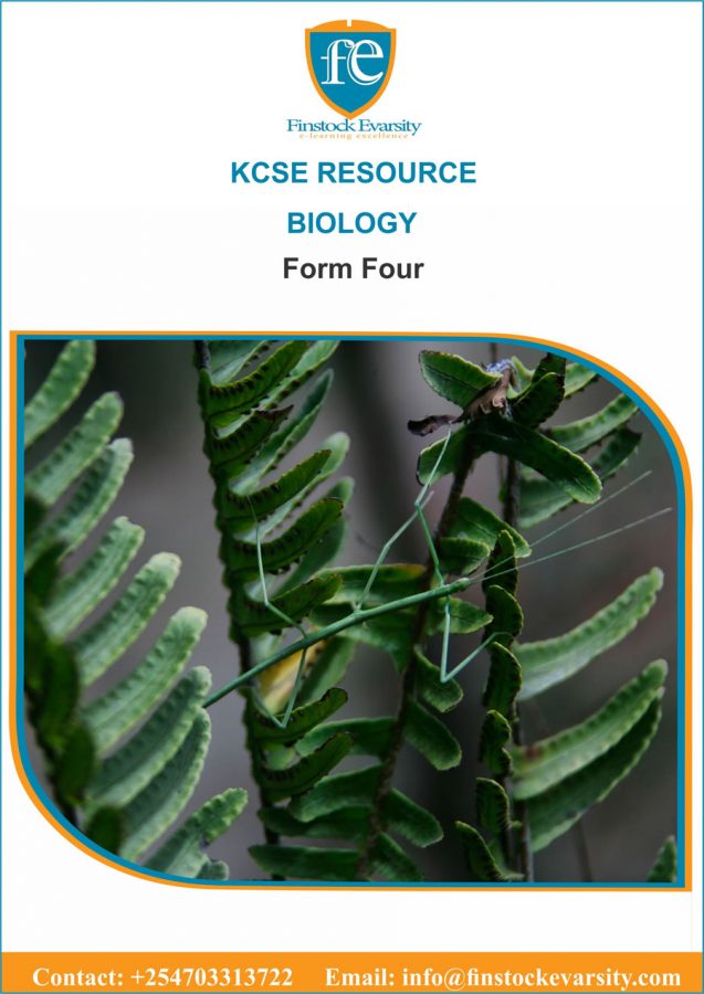 Biology Form Four Textbook Hard Copy - Finstock Evarsity Resources