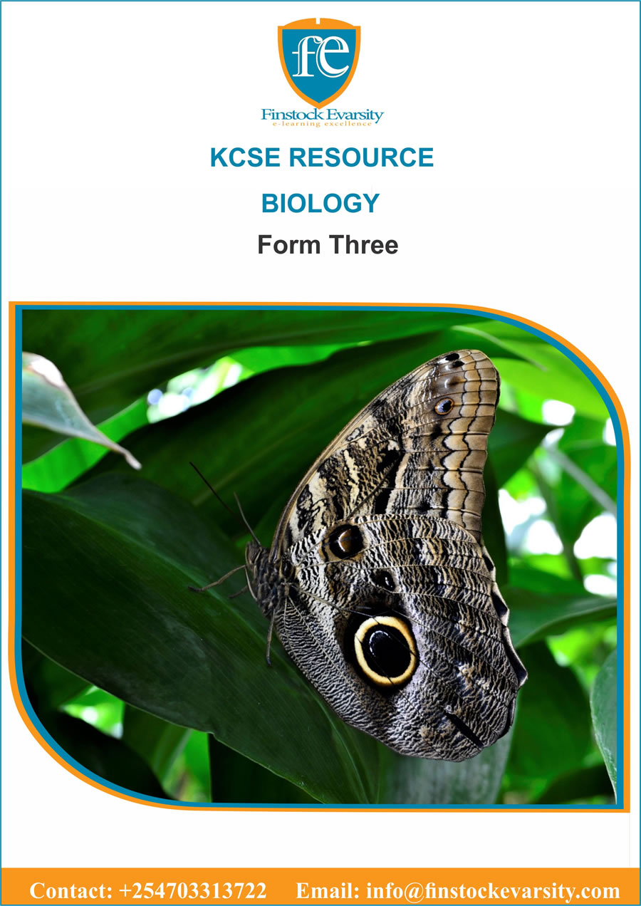 Biology Form Three Textbook Hard Copy - Finstock Evarsity Resources