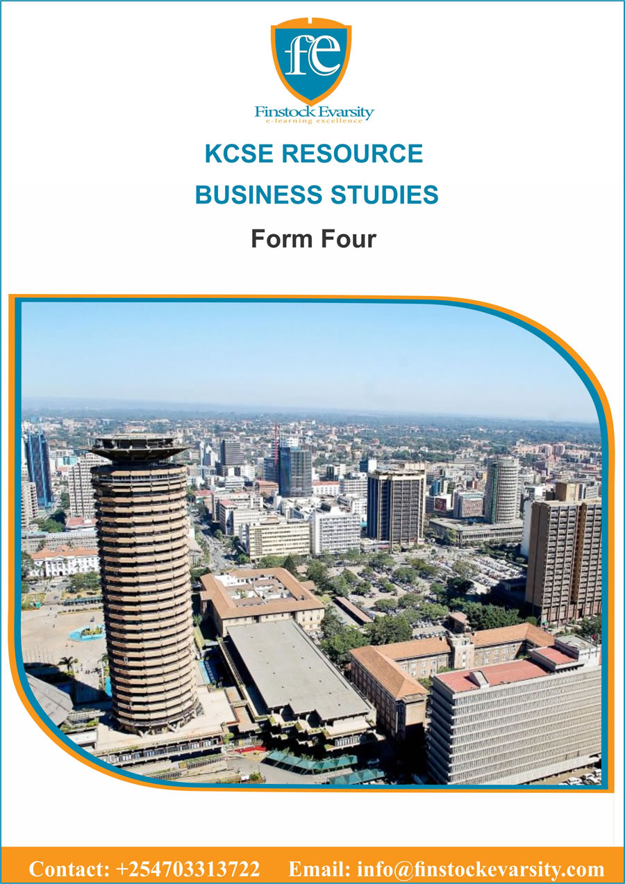 Business Studies Form Four Textbook - Hard Copy - Finstock Evarsity ...