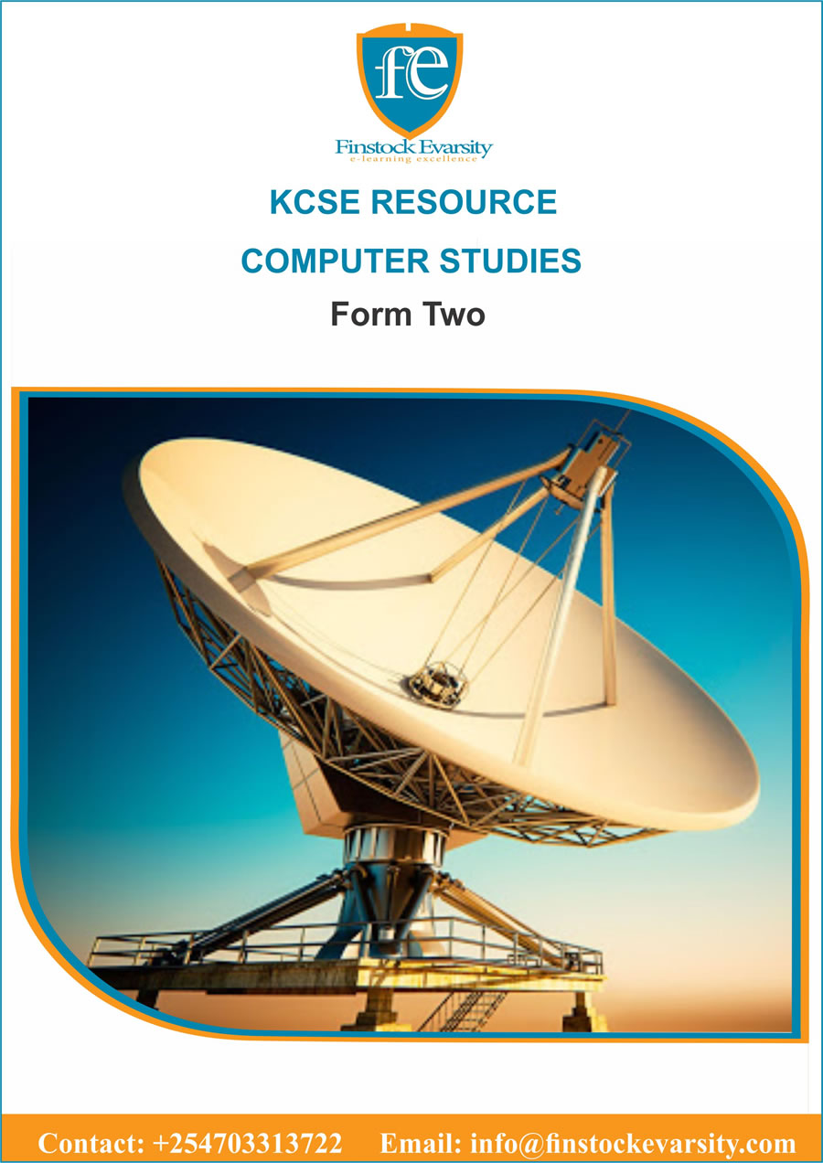Computer Studies Form Two Textbook - Hard Copy - Finstock Evarsity ...