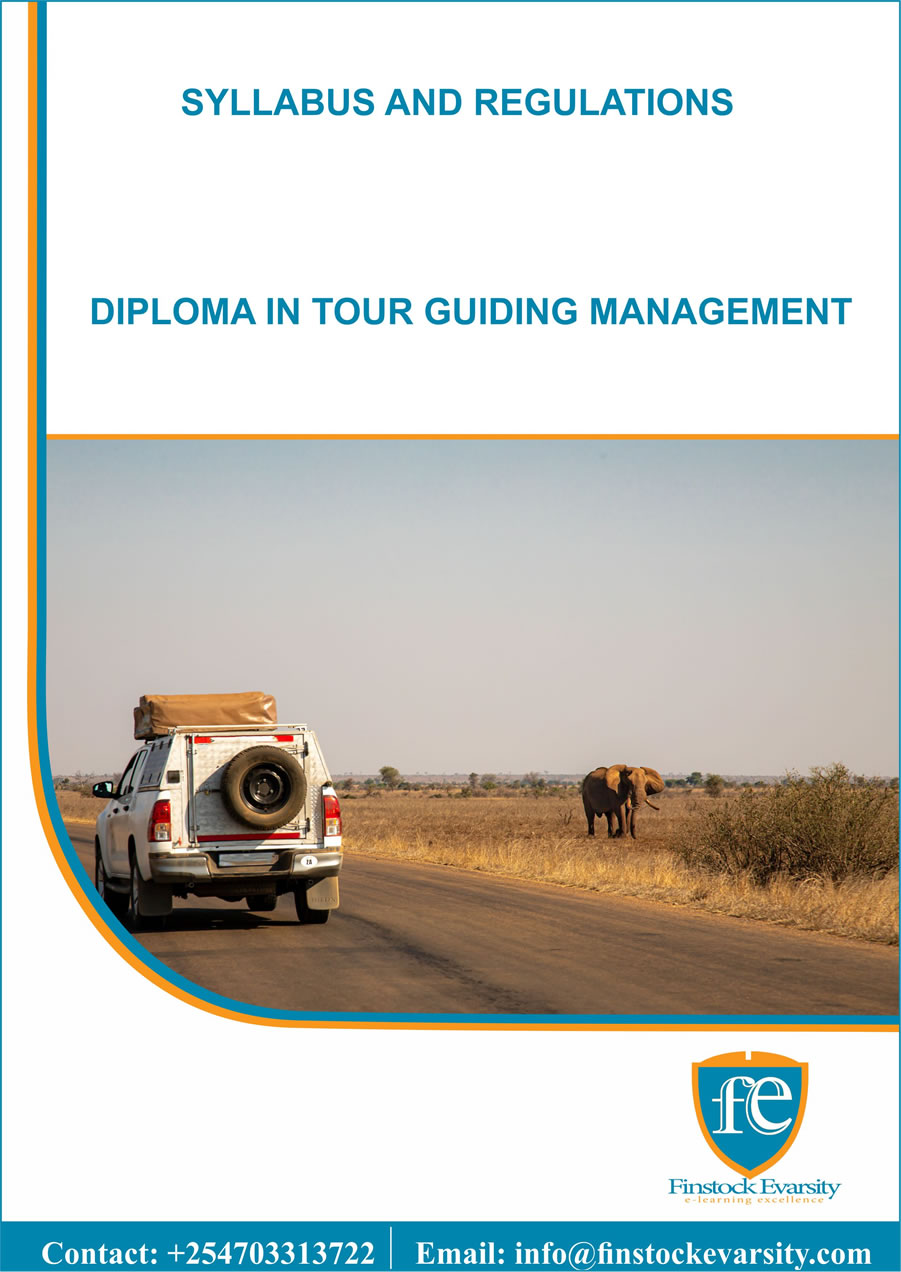 Curriculum for Diploma in Tour Guiding management Hard Copy - Finstock ...