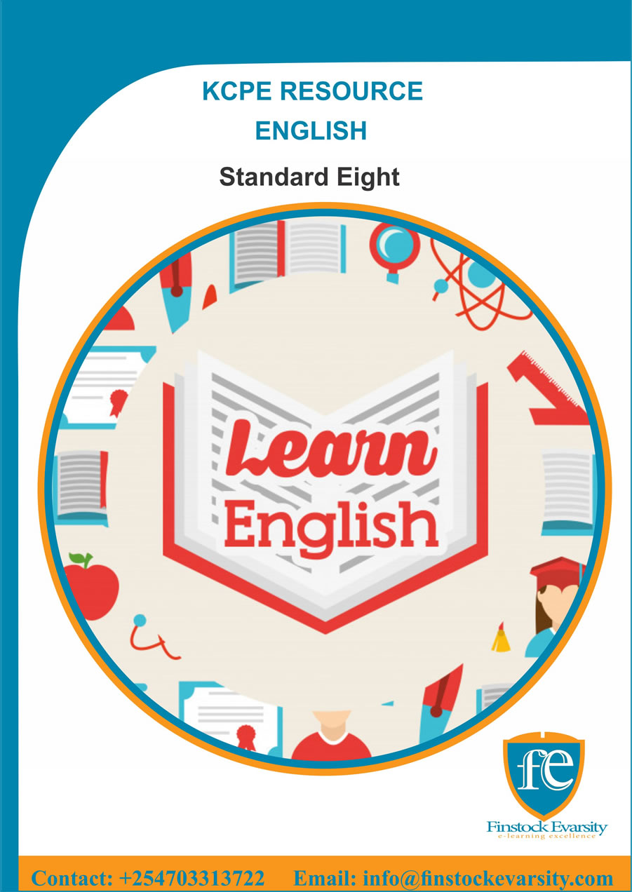 English Standard Eight Textbook Hard Copy - Finstock Evarsity Resources