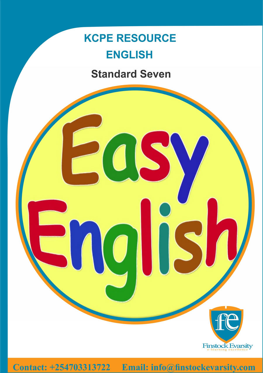 English Standard Seven Textbook Hard Copy - Finstock Evarsity Resources