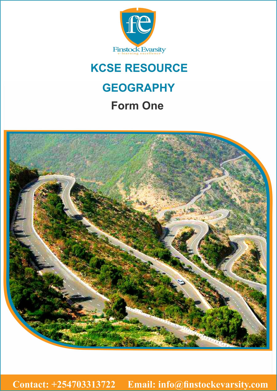 Geography Form One Textbook - Hard Copy - Finstock Evarsity Resources