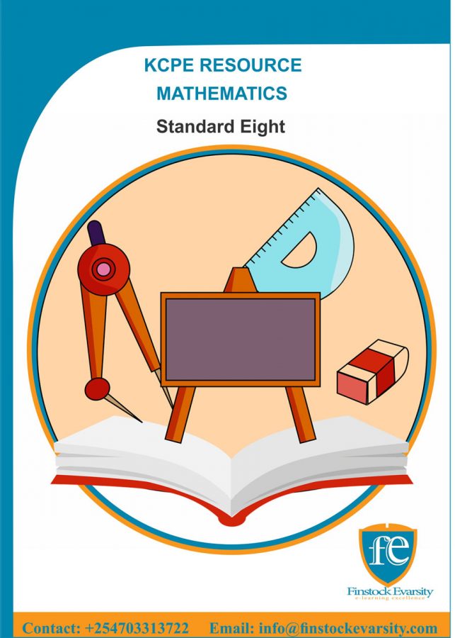 Mathematics Standard Seven Textbook Hard Copy - Finstock Evarsity Resources