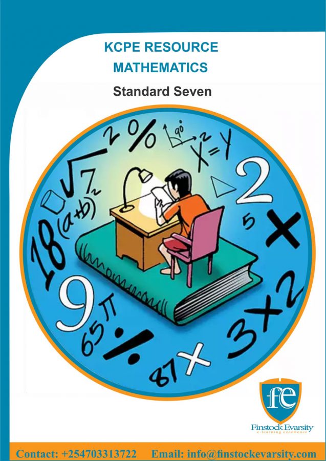 Mathematics Standard Seven Textbook Hard Copy - Finstock Evarsity Resources