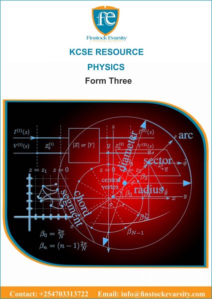 Physics Form Three Textbook- Hard Copy - Finstock Evarsity Resources