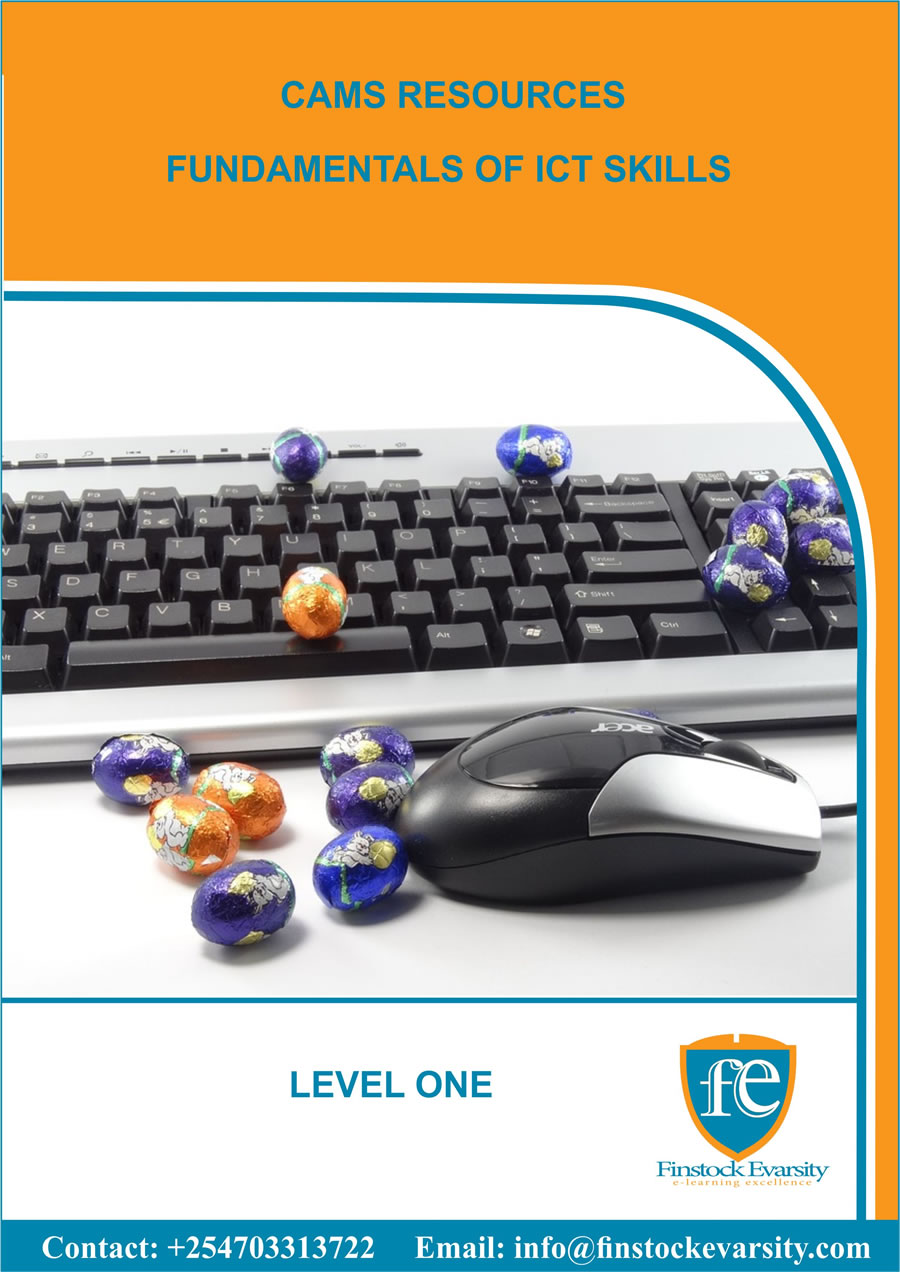 CAMS - Fundamentals of ICT Skills - Level One - Hard Copy - Finstock ... CAMS - Fundamentals of ICT Skills - Level One - Hard Copy - Finstock ...