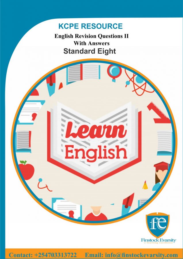 CRE KCPE REVISION QUESTIONS WITH ANSWERS SET 2 - Finstock Evarsity ...