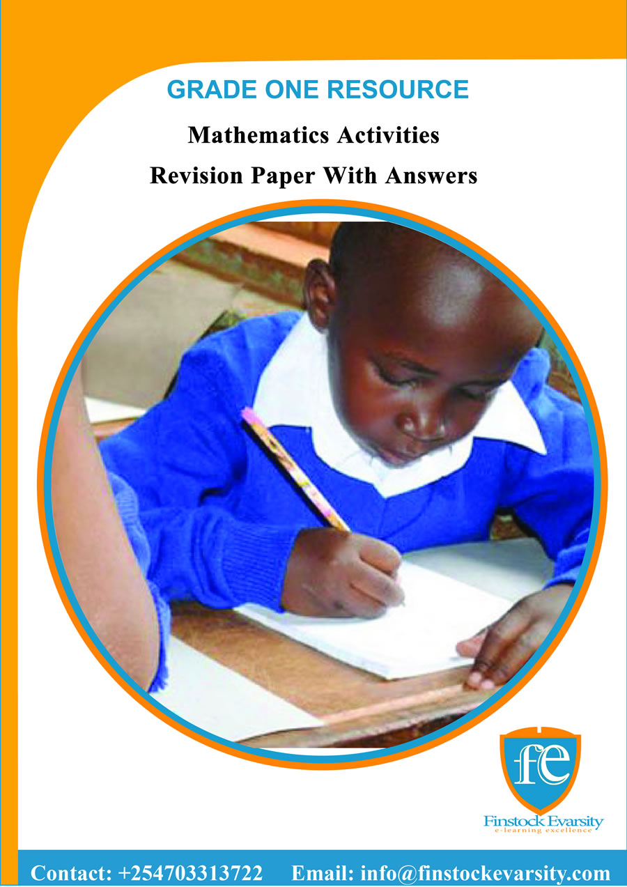 Grade One Mathematics Activities Revision Paper With Answers - Finstock ...