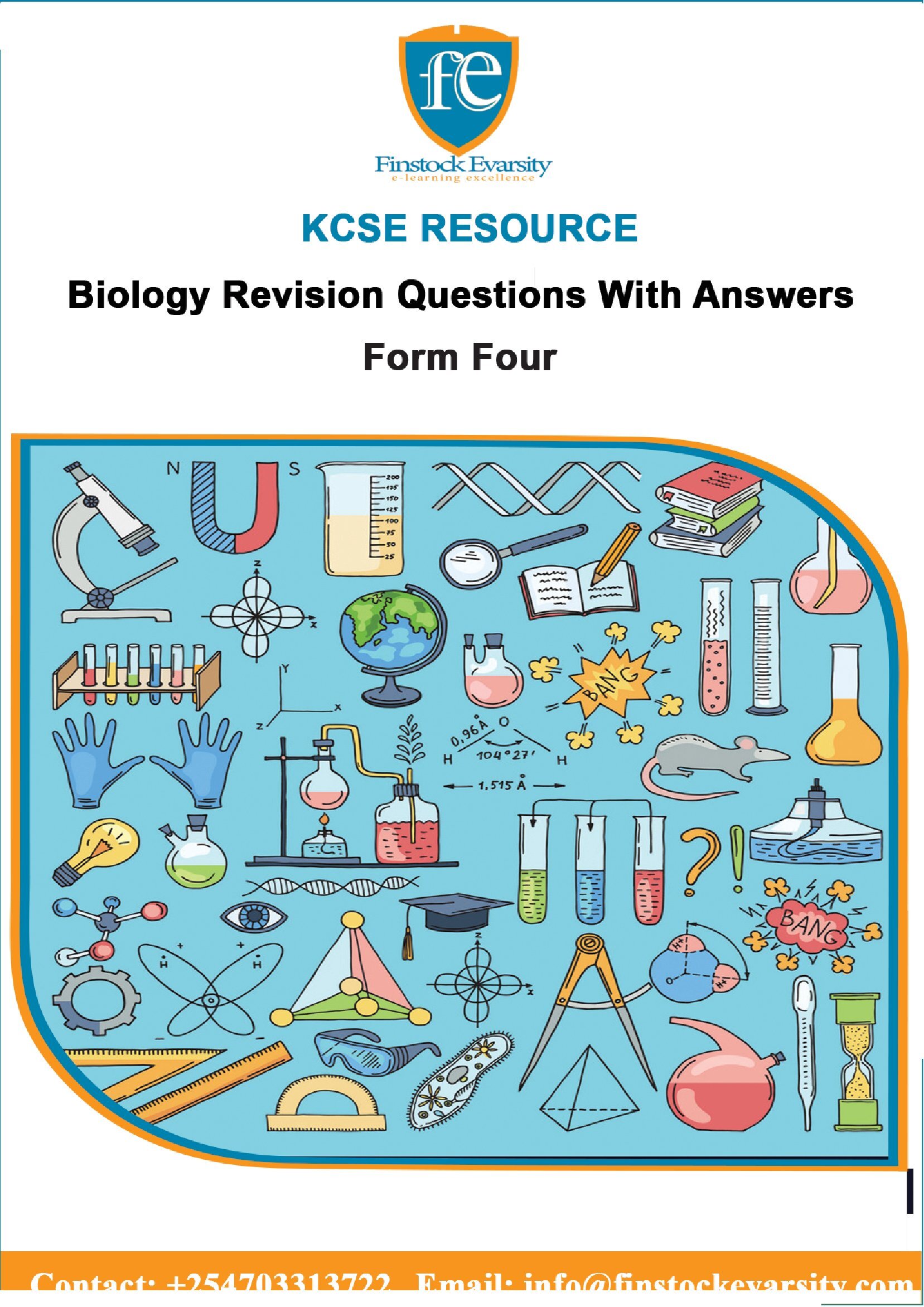 BIOLOGY FORM FOUR QUESTIONS WITH ANSWERS SET 1 - Finstock Evarsity ...