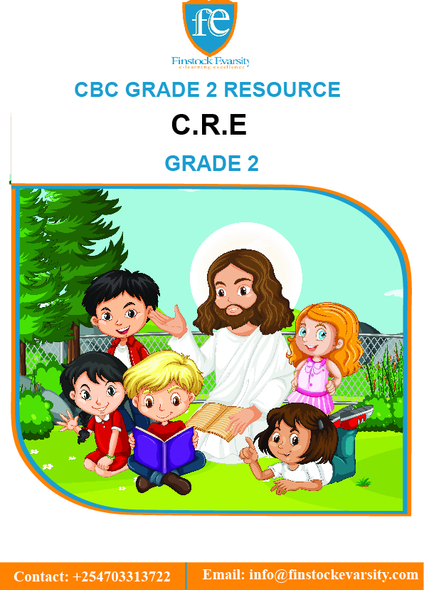 C.R.E Grade 2 Questions with Answers Set 2 - Finstock Evarsity Resources