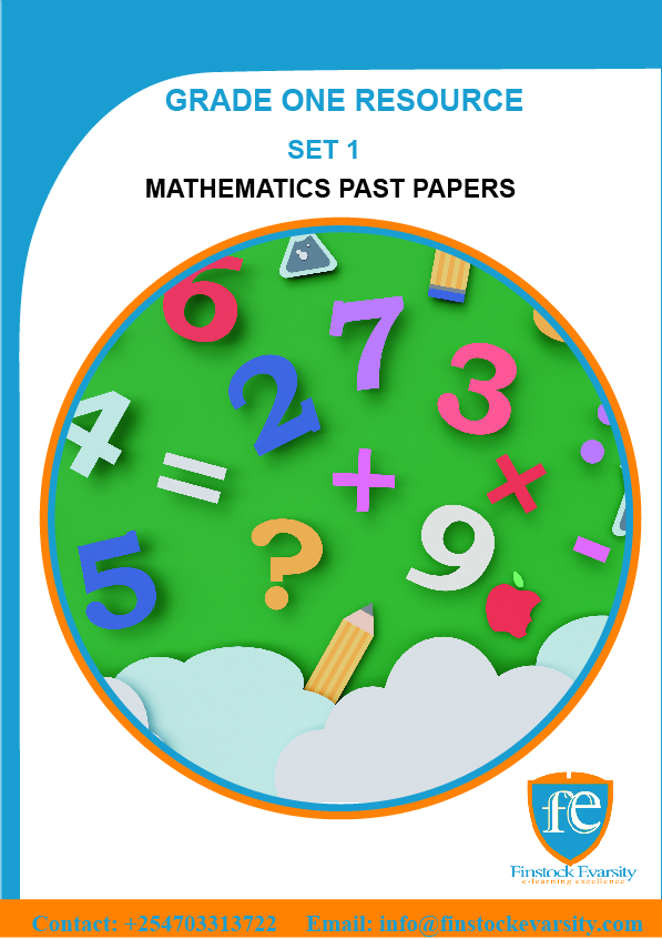 Grade 1 Mathematics Revision Question And Answers Set 1 - Finstock ...