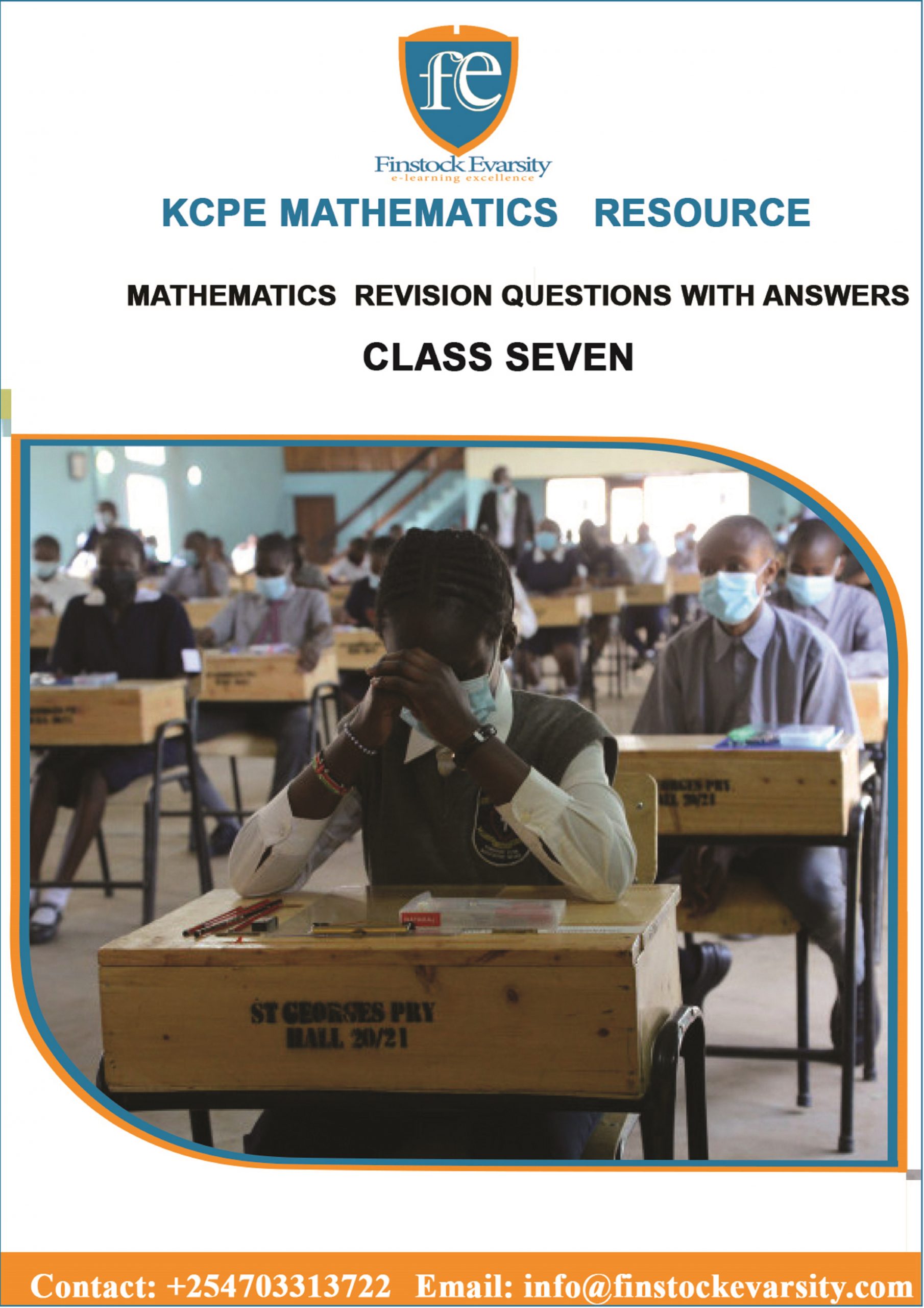 Class Seven Maths Revision Questions With Answers Set 1 - Finstock ...