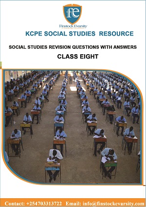 Social Studies Class 8 Revision Questions With Answers Set 1 - Finstock ...
