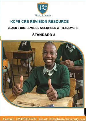 Class 8 Cre K.C.P.E Tropical Revision Question And Answers Set 4 ...