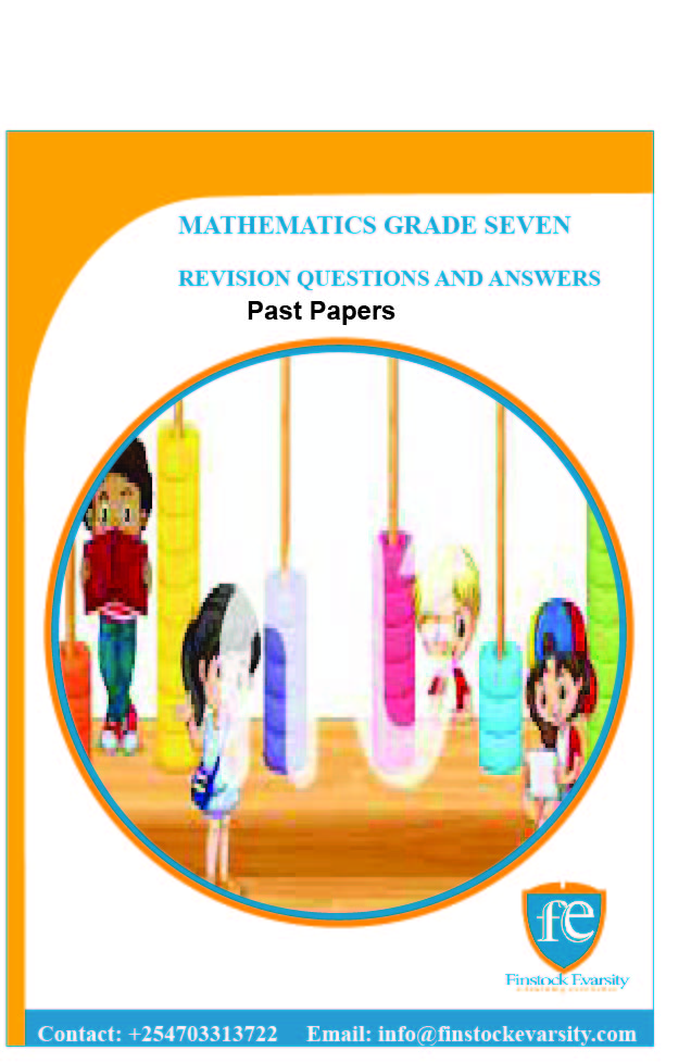 Maths Grade 7 Term 2 Set 3 - Finstock Evarsity Resources