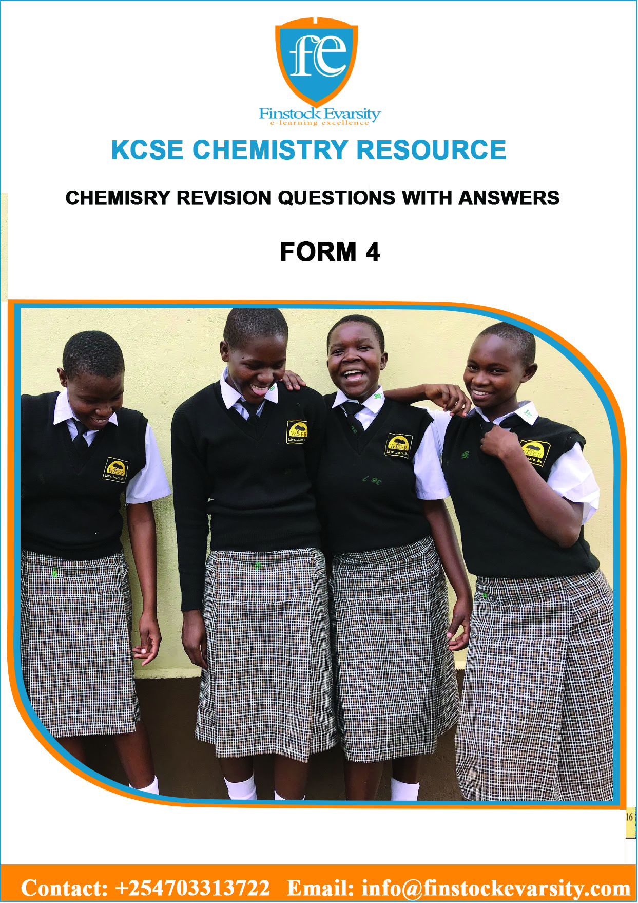 Chemistry Form 4 Revision Questions With Answers Set 1 Finstock Evarsity Resources