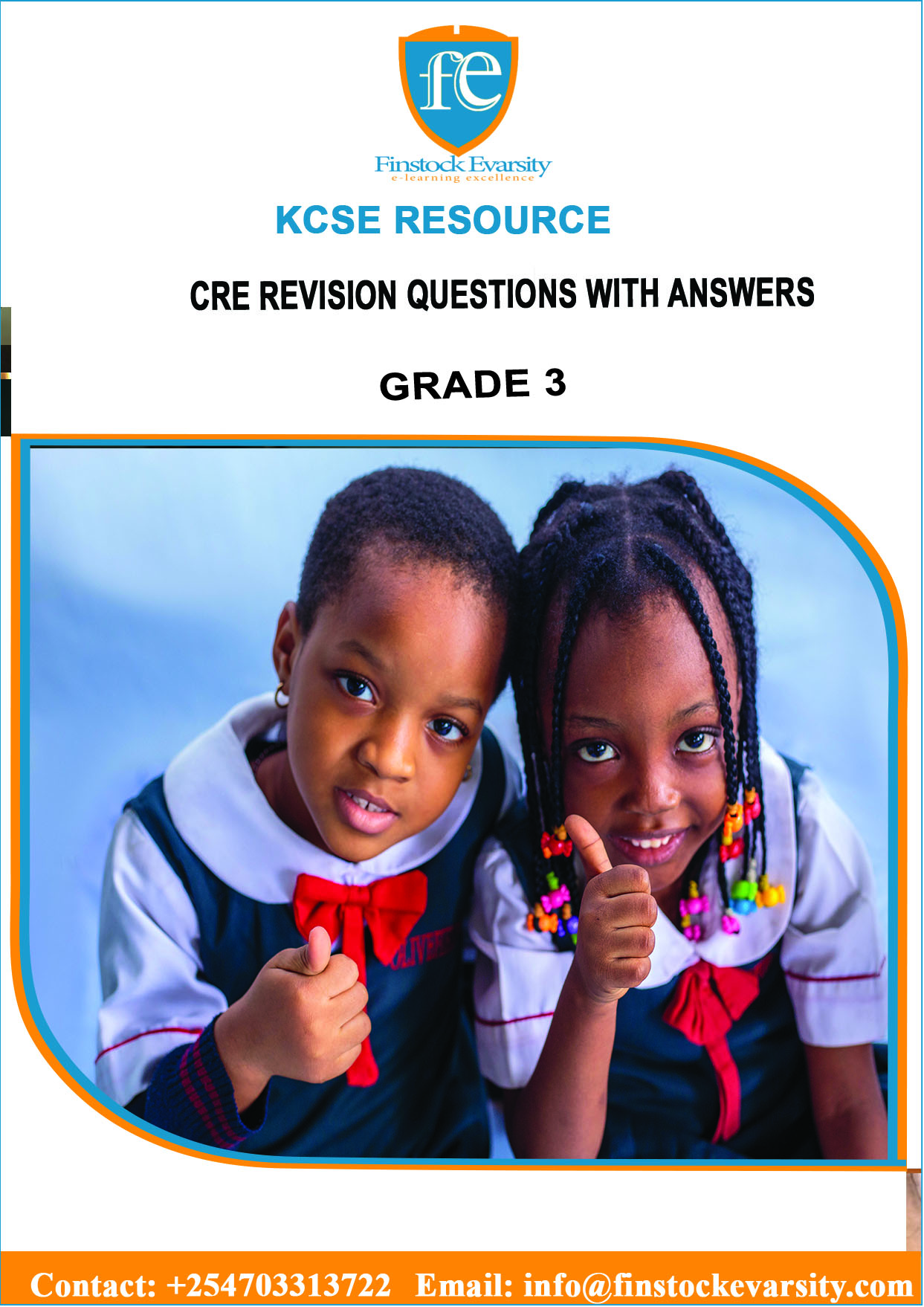 Grade 3 Cre Term 2 Set 1 - Finstock Evarsity Resources