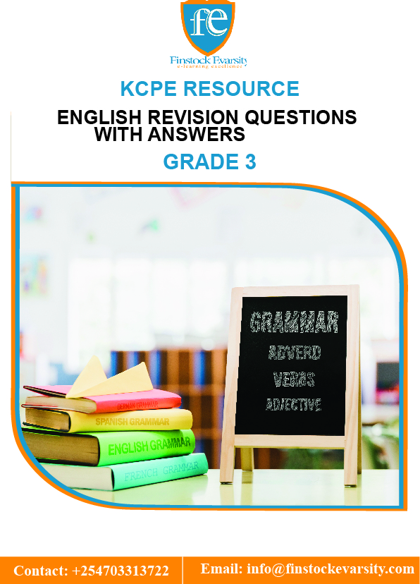 English Grade 3 Term 2 set 4 - Finstock Evarsity Resources