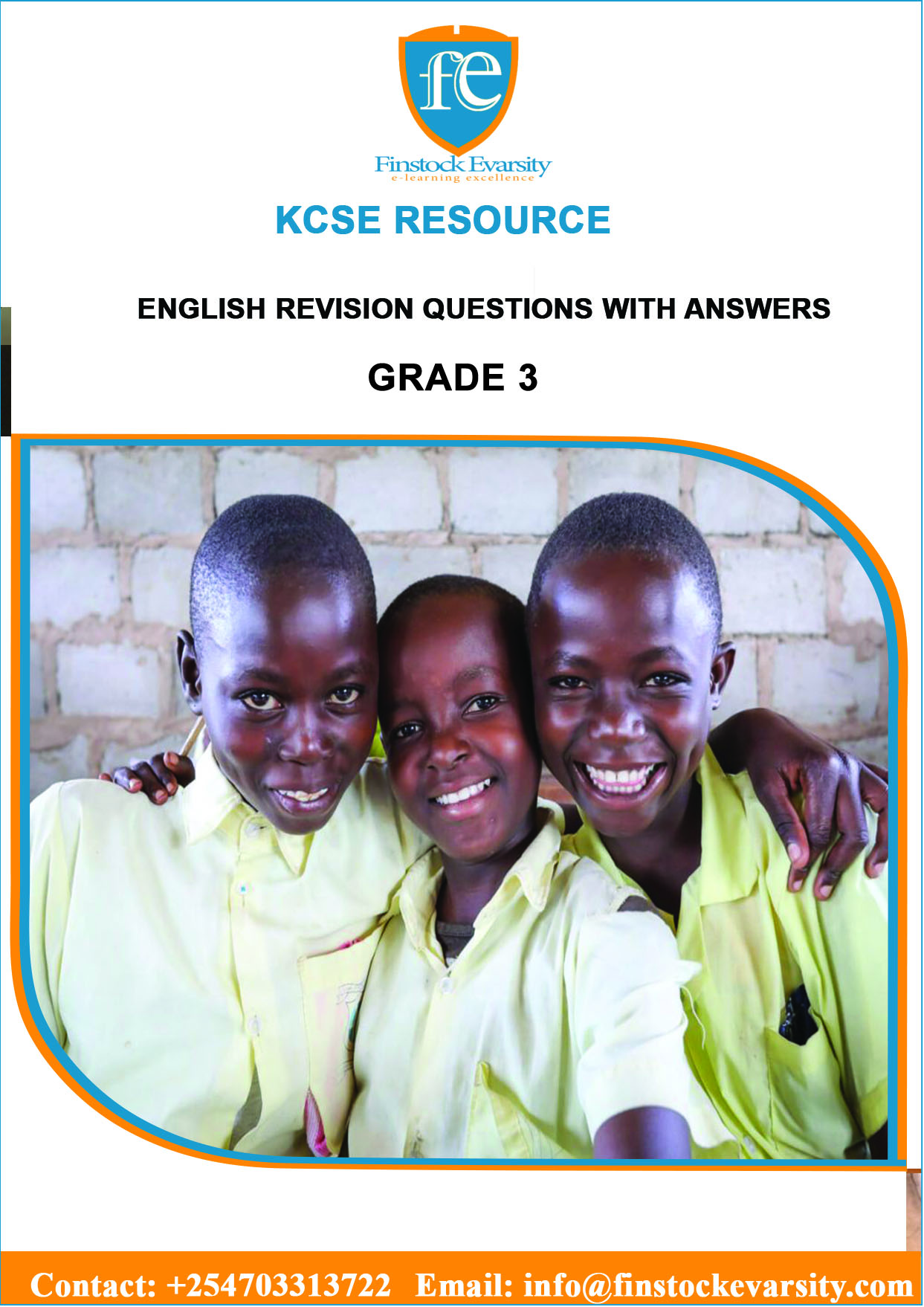 English Grade 3 Term 2 set 3 - Finstock Evarsity Resources