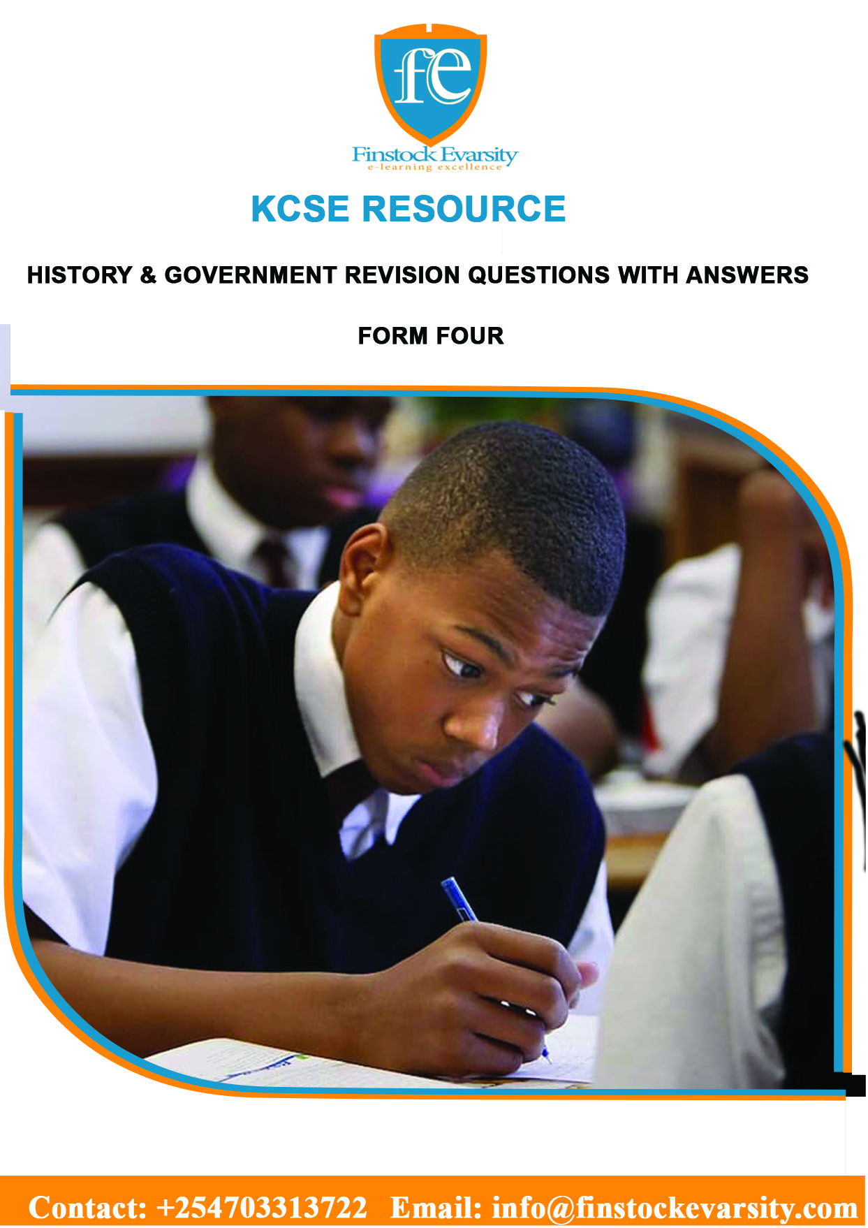 History Form 4 Term 2 Set 3 - Finstock Evarsity Resources