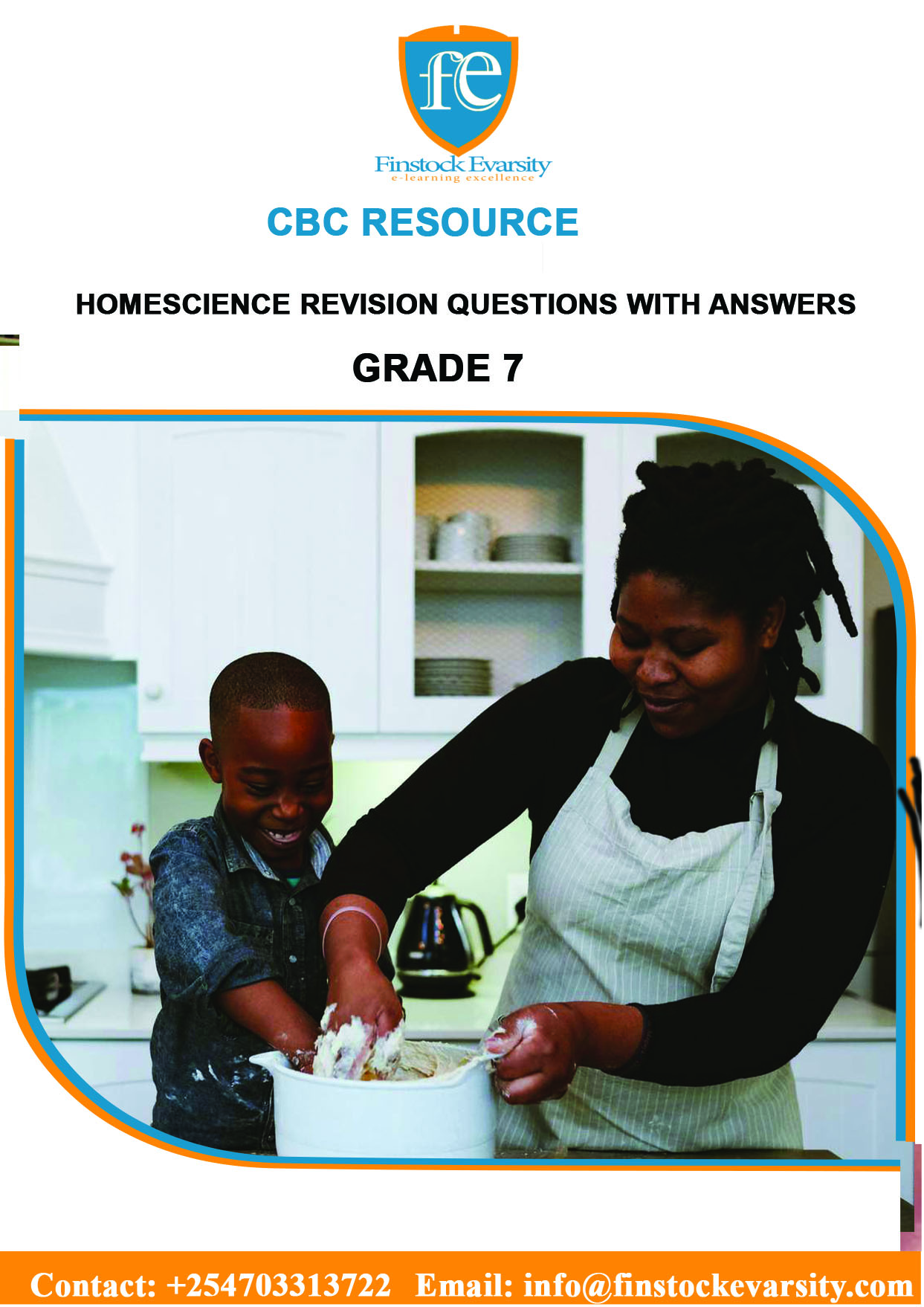 Home Science Grade 7 Term 2 Set 5 - Finstock Evarsity Resources