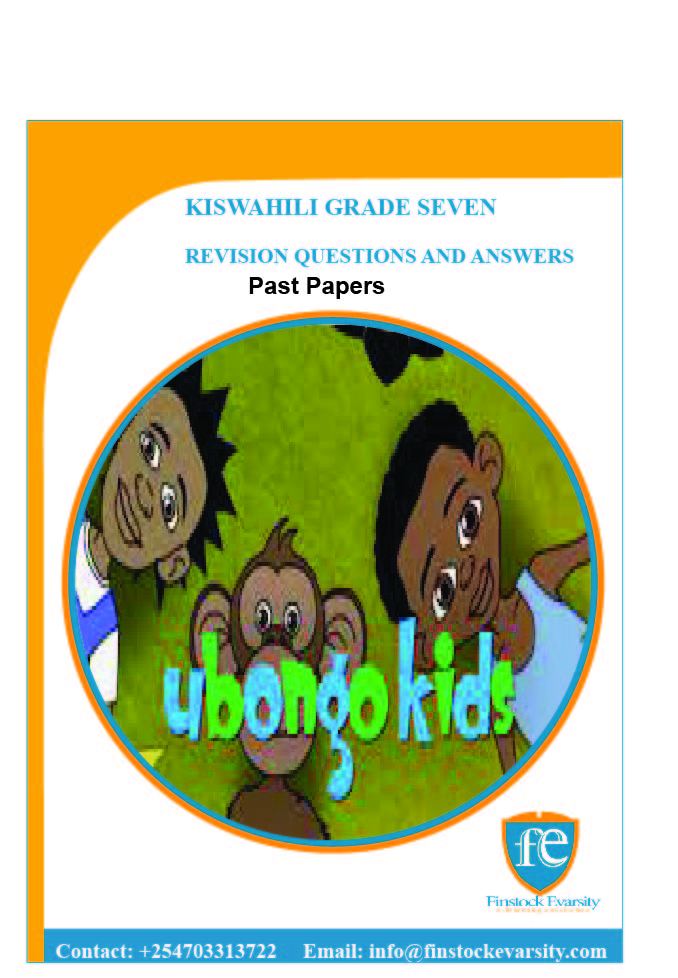 Kiswahili Grade 7 Revision Questions And Answers Finstock Evarsity Resources