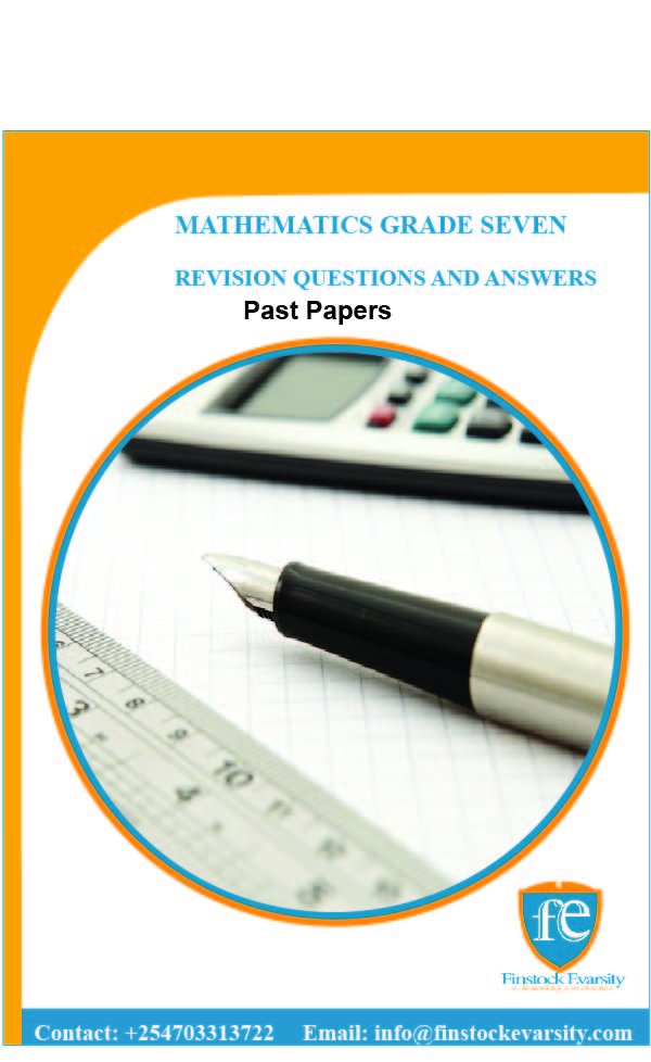 Maths Grade 7 Term 2 Set 2 - Finstock Evarsity Resources