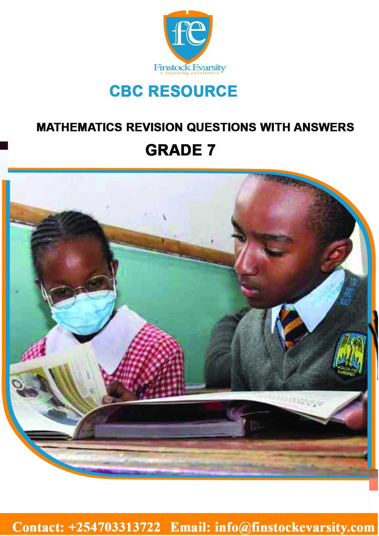 Grade 7 Term 2 Mathematics Set 3 - Finstock Evarsity Resources