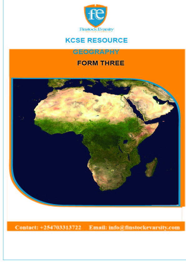 Geography Form 3 Term 2(2023) - Finstock Evarsity Resources