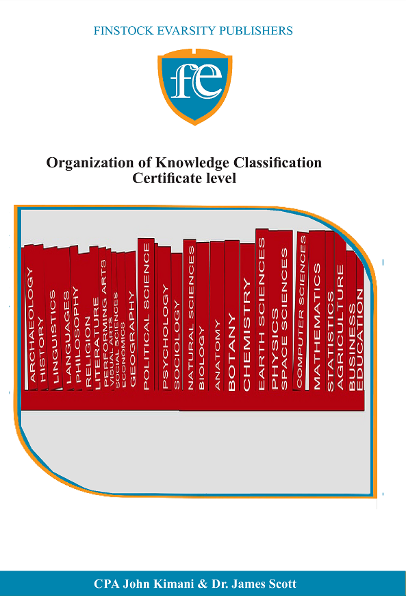 Organization of Knowledge Classification Certificate Level - Finstock ...