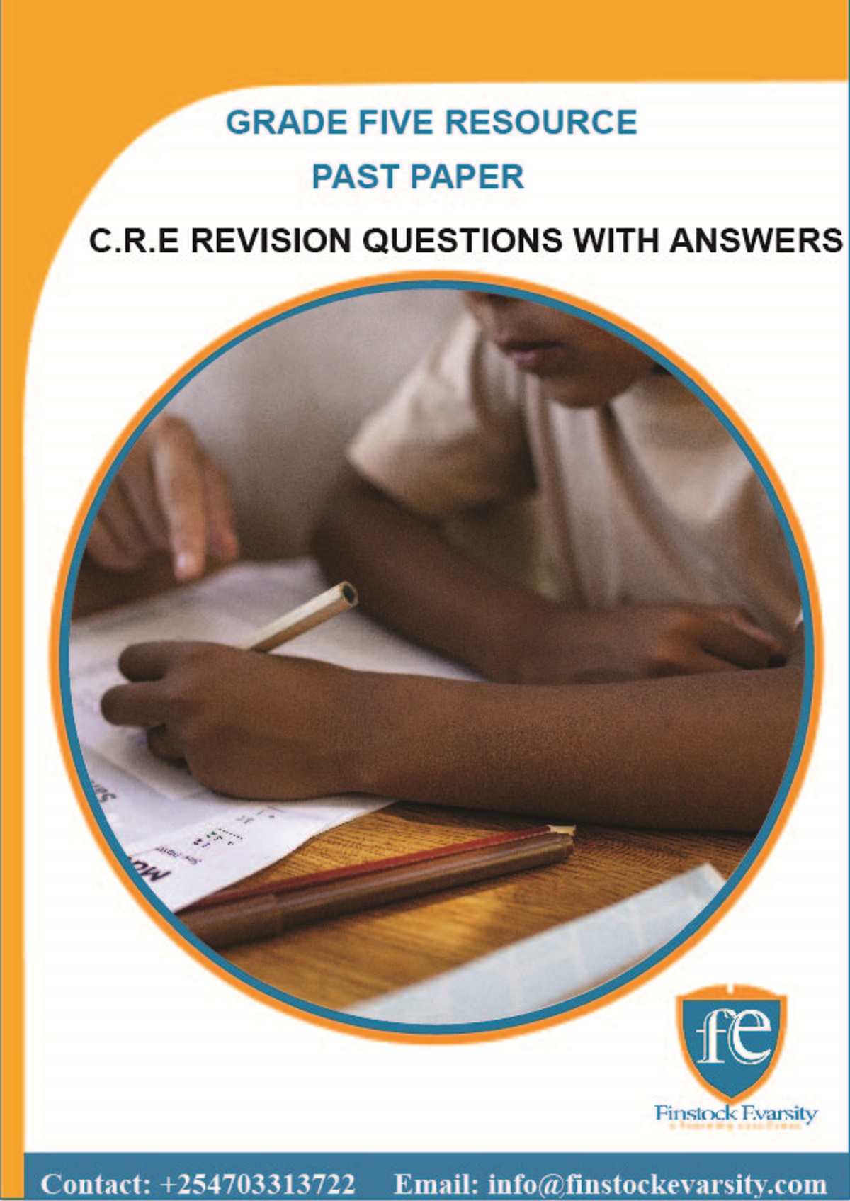 Grade 5 CRE Paper 1 Revision Questions With Answers - Finstock Evarsity ...