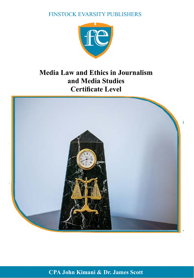 Media Law and Ethics in Journalism and Media Studies Certificate Level ...