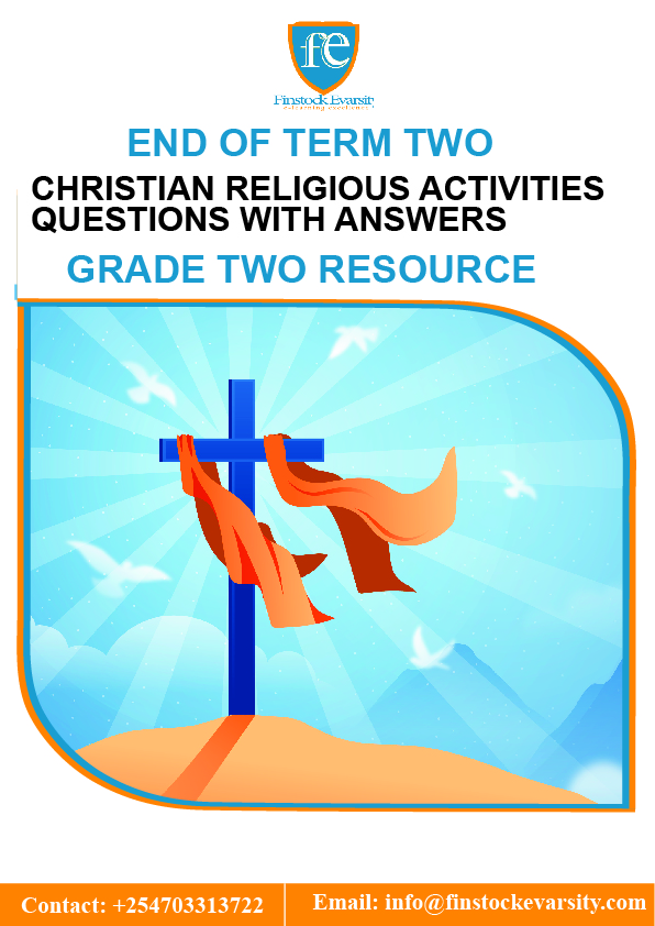 Grade 2 christian religious activities revision questions with answers ...