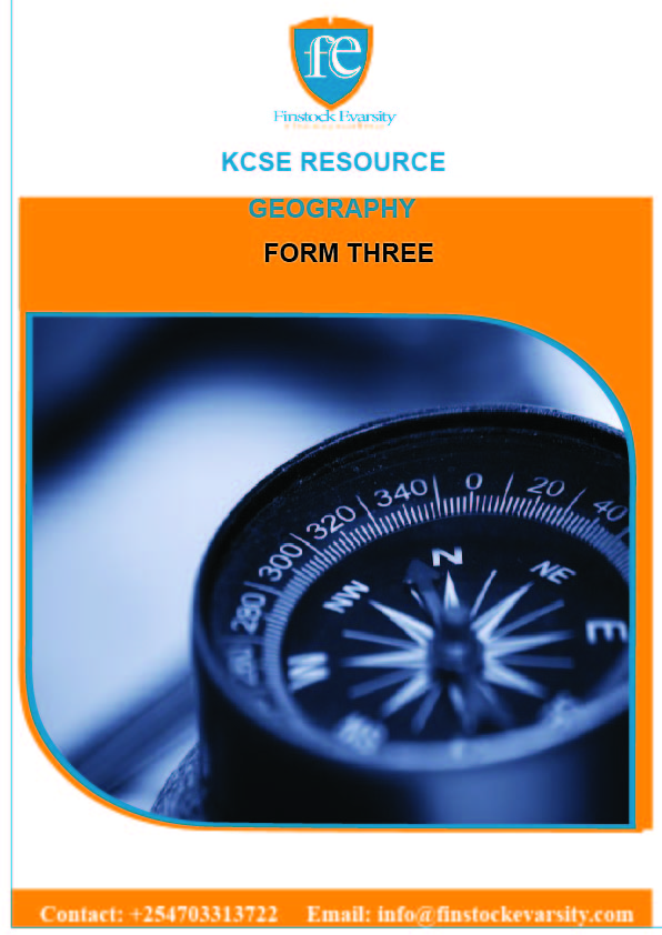 Geography Form 3 Term 3 Paper 1 - Finstock Evarsity Resources