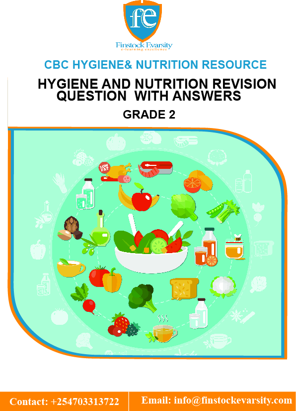 HYGIENE AND NUTRITION ACTIVITIES GRADE 2 SET 2 - Finstock Evarsity ...