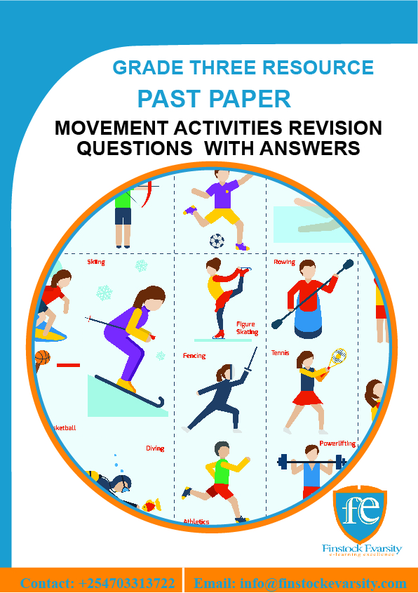 GRADE 3 MOVEMENT ACTIVITIES REVISION QUESTION WITH ANSWERS SET 2 ...
