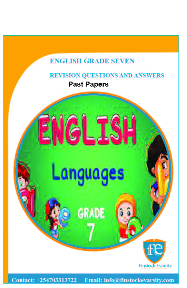 English Grade 7 Revision Questions and Answers SET 7 - Finstock ...