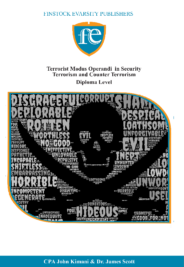 Terrorist Modus Operandi in Security Terrorism and Counter Terrorism ...