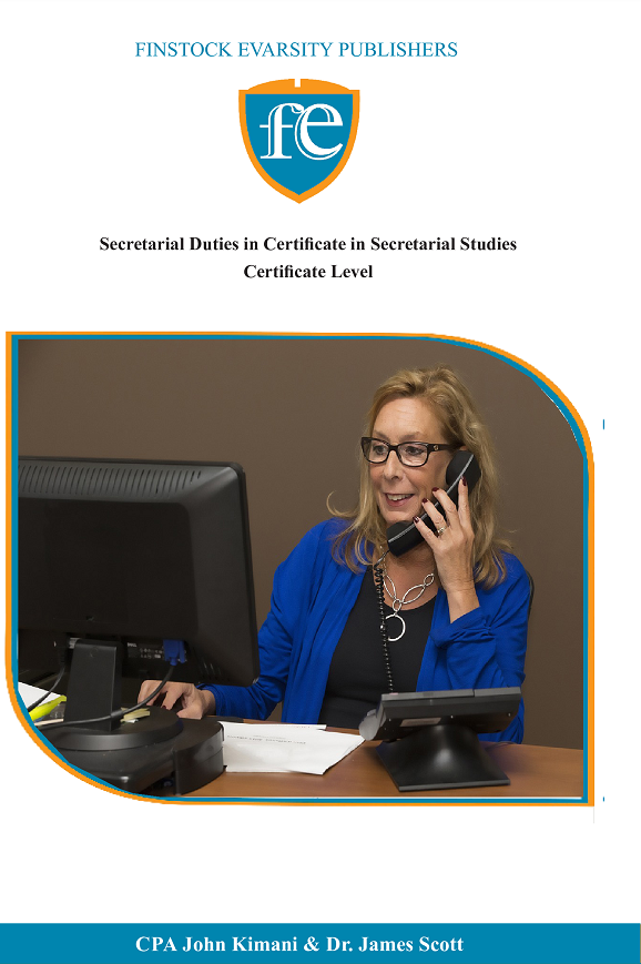 Secretarial Duties in Certificate in Secretarial Studies Certificate ...