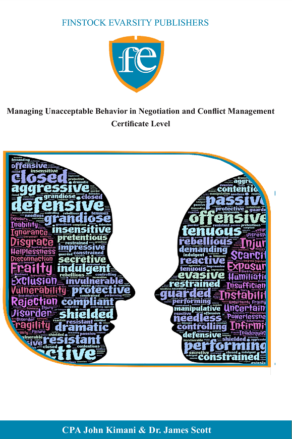 Managing Unacceptable Behavior in Negotiation and Conflict Management ...