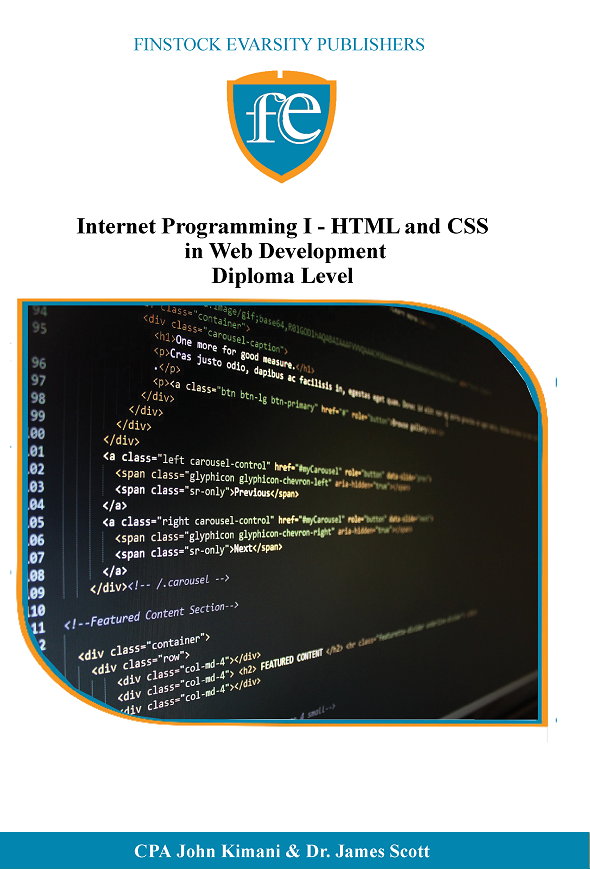 Internet Programming I Html And Css In Web Development Diploma Level Finstock Evarsity Resources