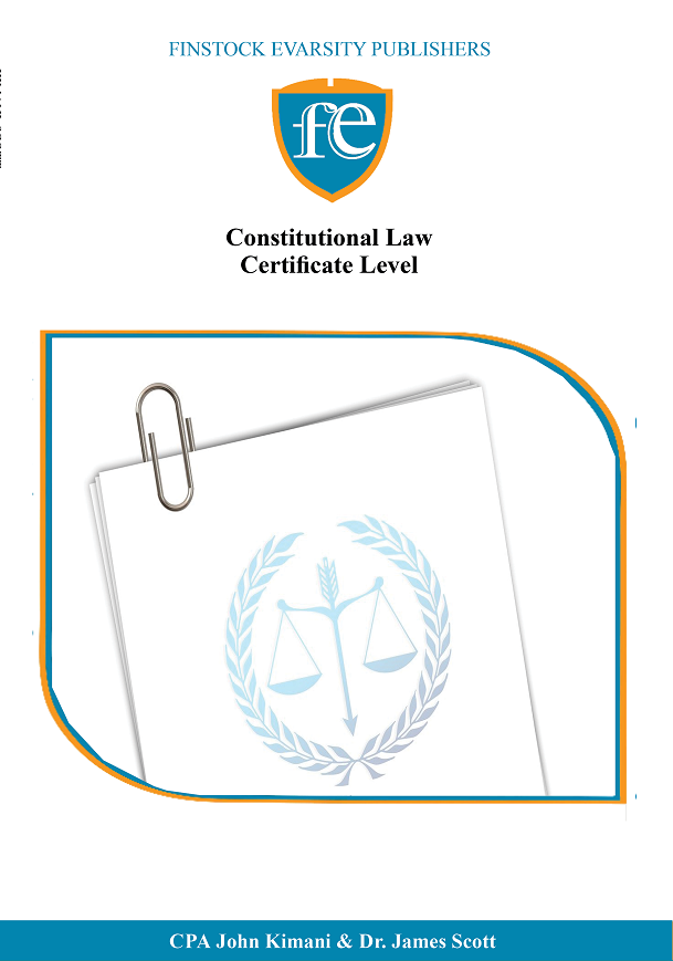 Constitutional Law Certificate Level - Finstock Evarsity Resources
